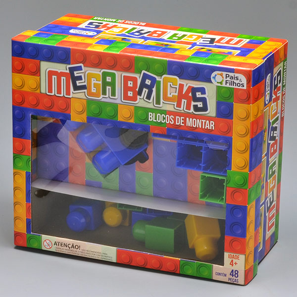 Mega Bricks Blocos de Montar 24 Peças - 2210 - Alô Bebê!!